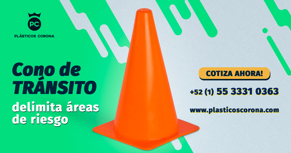 Cono de transito | Plásticos Corona